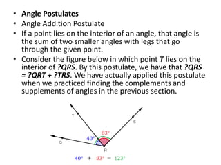 lines and angles | PPTX