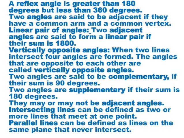 lines and angles | PPTX