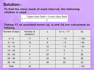 Statistics Math project class 10th | PPTX