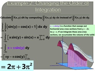 Maths-double integrals | PPTX
