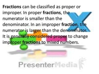fraction | PPTX
