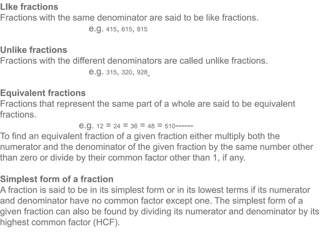 fraction | PPTX | Zoos & Aquariums | Attractions
