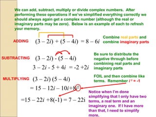 Complex numbers And Quadratic Equations | PPT