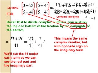 Complex numbers And Quadratic Equations | PPT