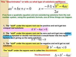 Complex numbers And Quadratic Equations | PPT