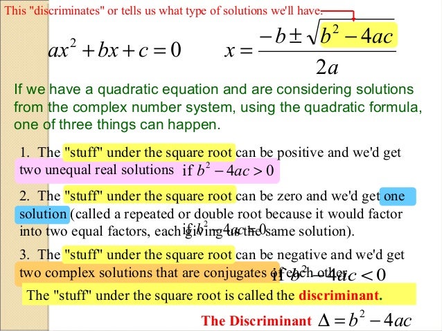 Write a quadratic equation with complex numbers - researchon.web.fc2.com