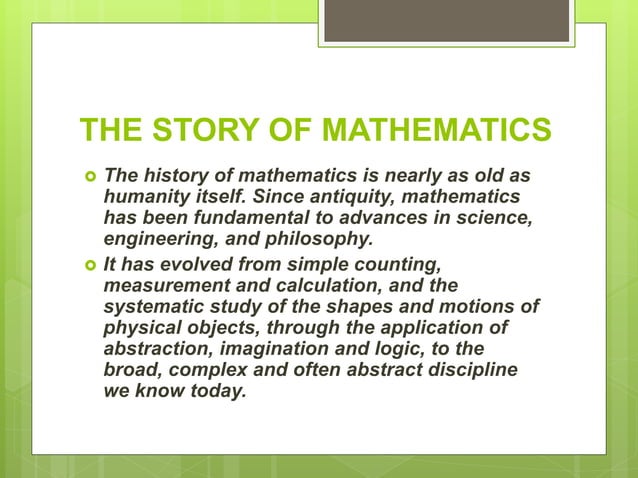 History of Maths | PPTX