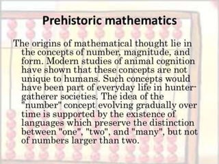 History of Maths | PPTX