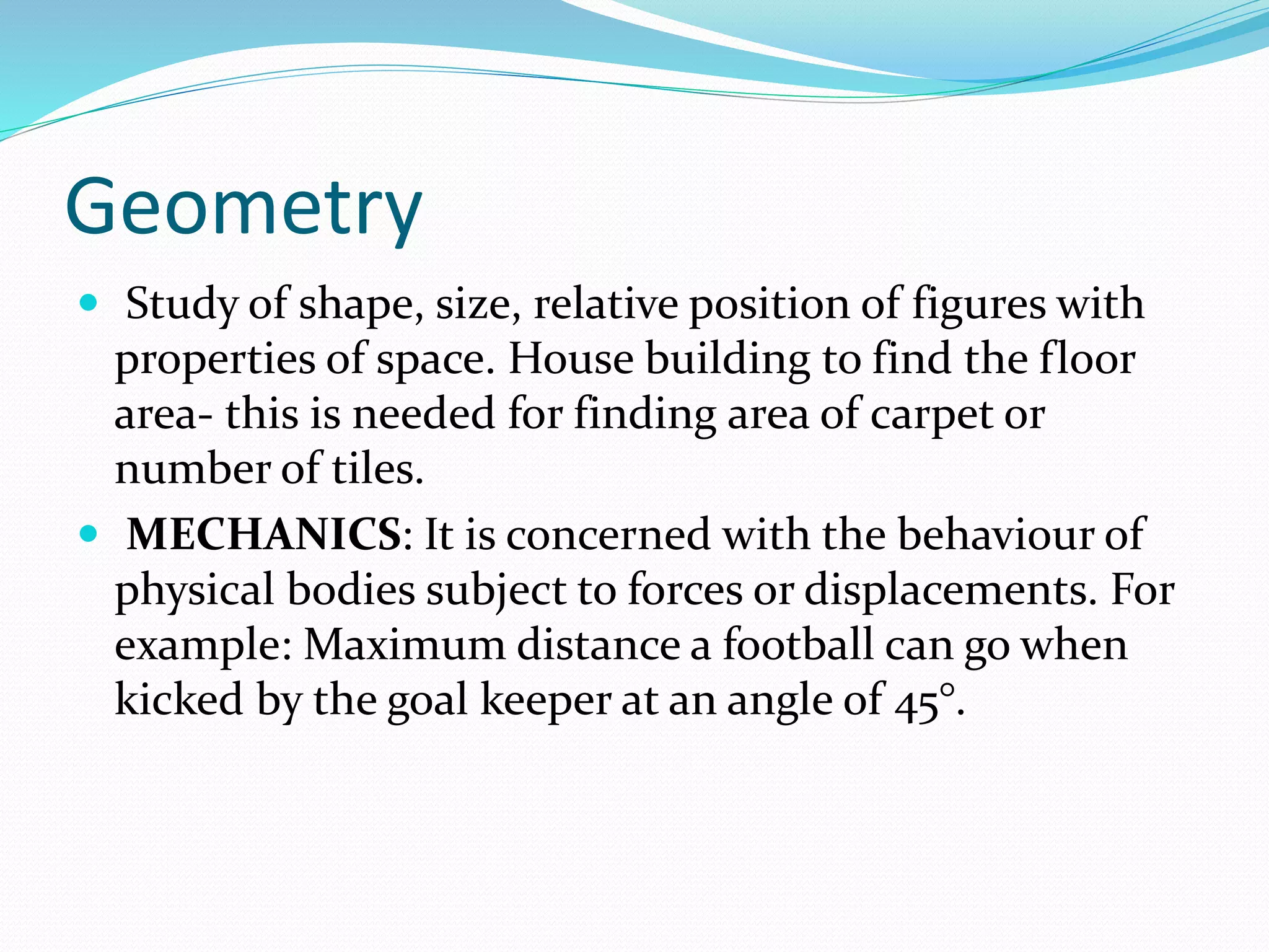 MATHEMATICS AROUND US | PPTX