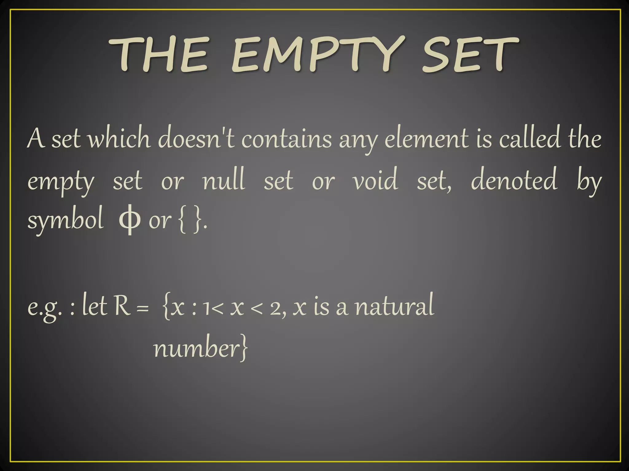 Sets PowerPoint Presentation | PPTX