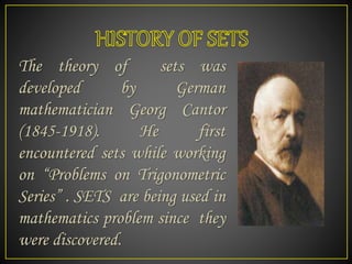 Sets PowerPoint Presentation | PPTX