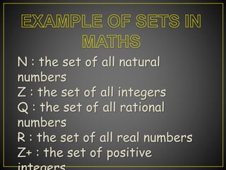 Sets PowerPoint Presentation | PPTX