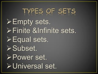 Sets PowerPoint Presentation | PPTX