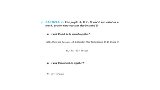 PRESENTATION ON RESTRICTED PERMUTATION | PPTX