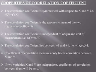 correlation and regression | PPT