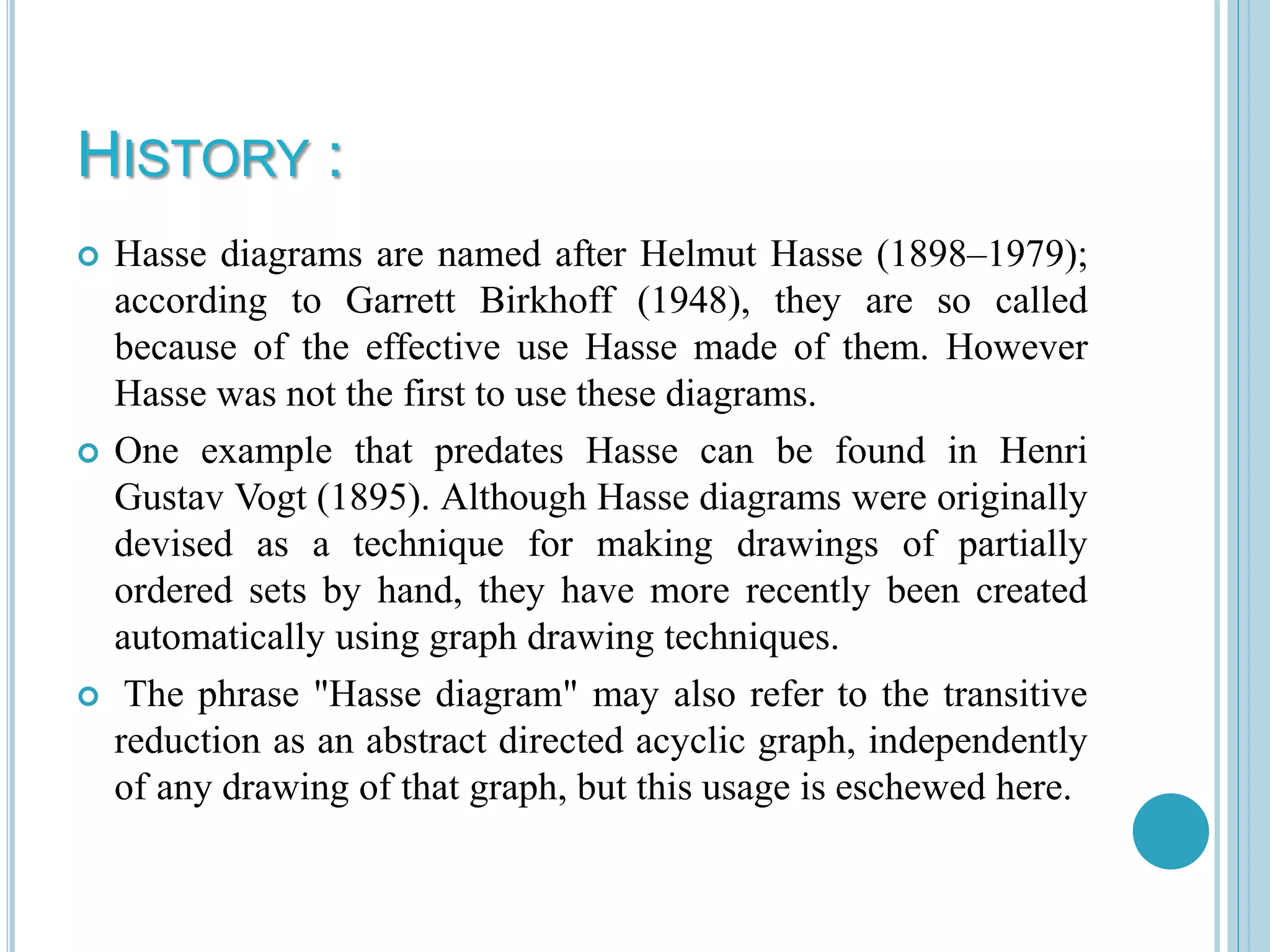 Hasse Diagram | PPTX