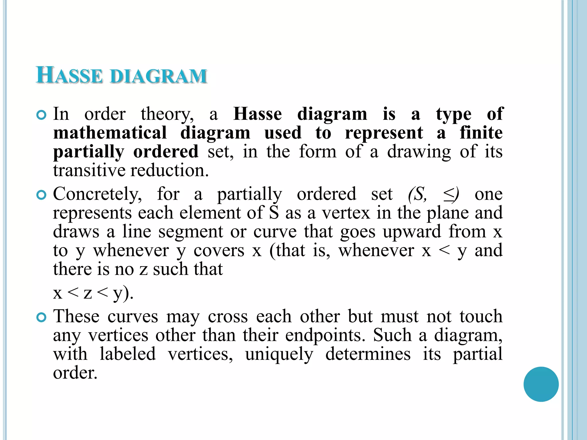 Hasse Diagram | PPTX