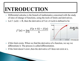 differential equation | PPTX | Physics | Science