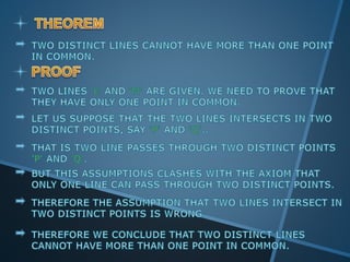 EUCLID'S GEOMETRY | MATHS | PPT