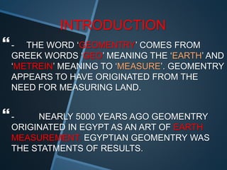 EUCLID'S GEOMETRY | MATHS | PPT