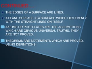 EUCLID'S GEOMETRY | MATHS | PPT