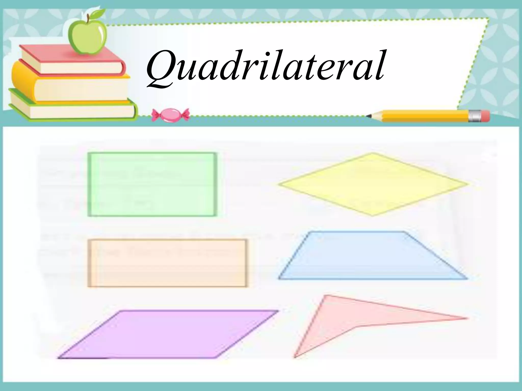 Maths Quadrilateral | PPT