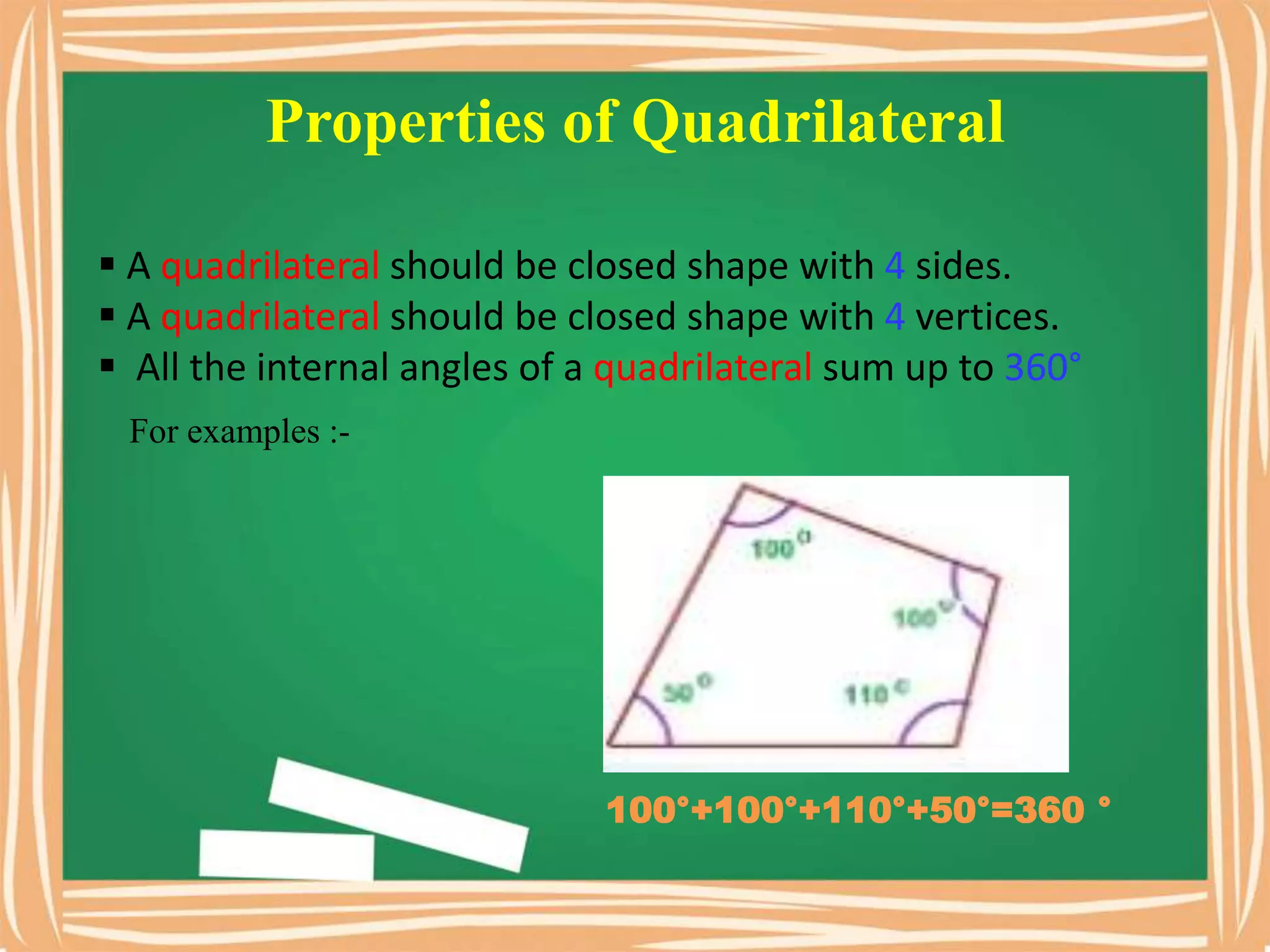 Maths Quadrilateral | PPT