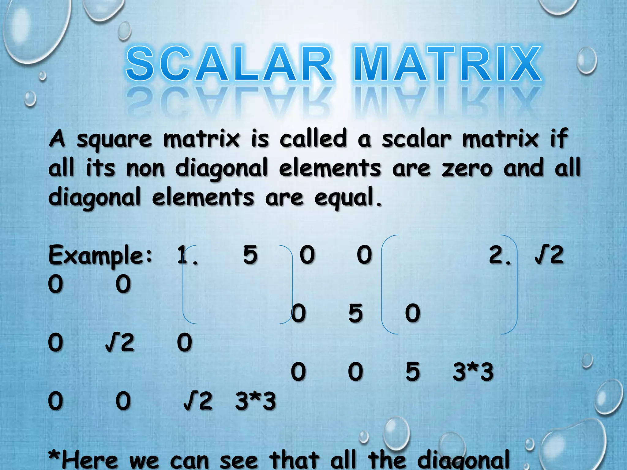 Matrix (BBA, MBA) | PPTX