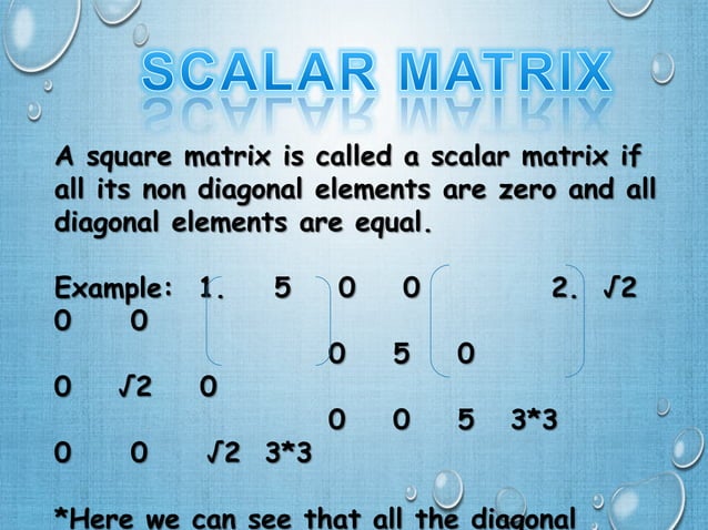 Matrix (BBA, MBA) | PPT