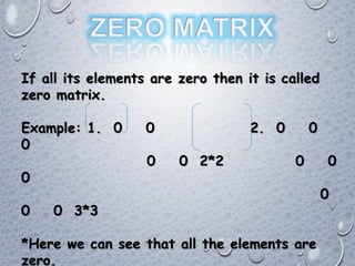 Matrix (BBA, MBA) | PPTX