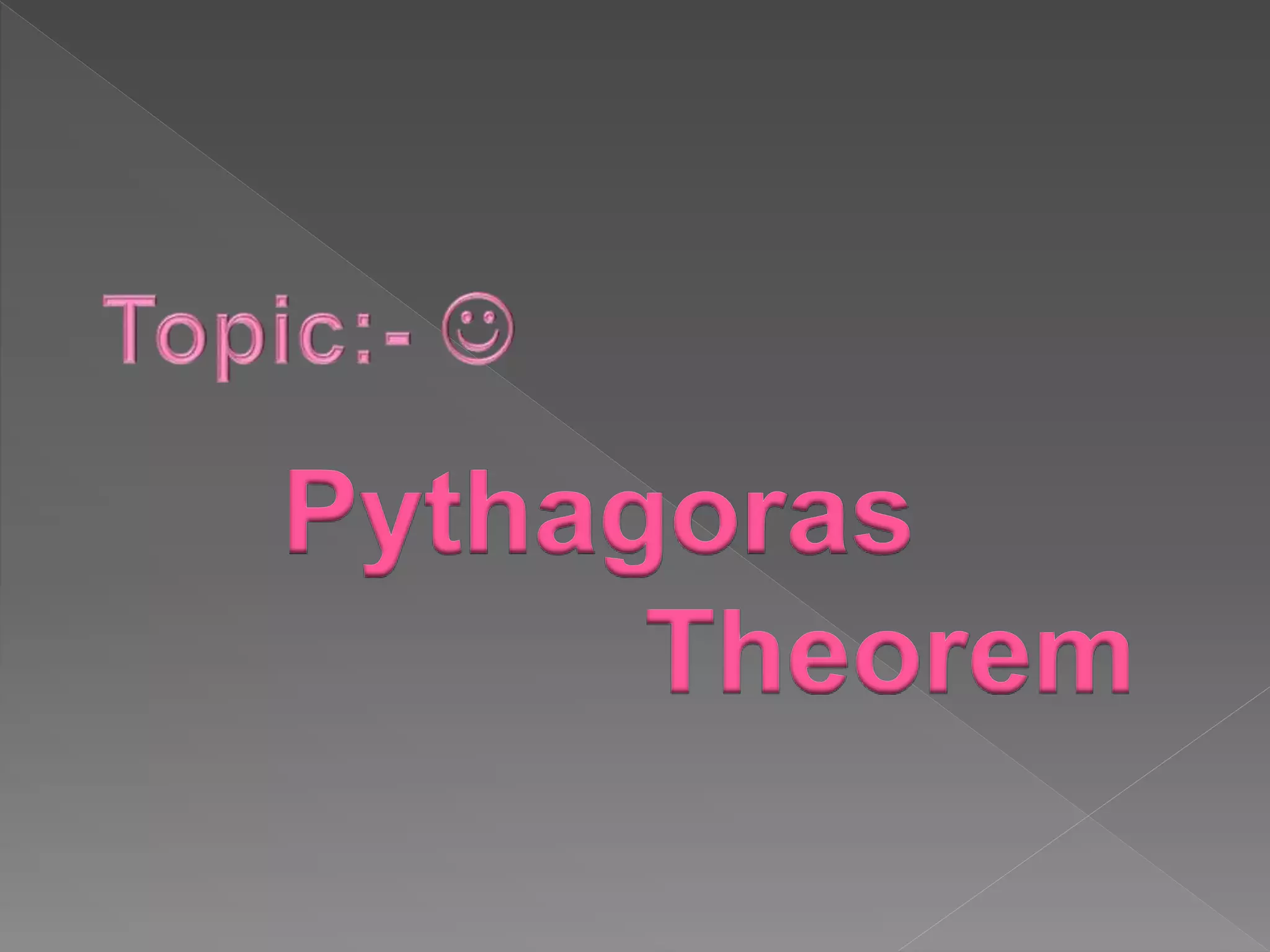 Pythagoras theorem class 10th | PPTX