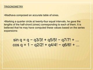 Madhava of Sangamagrama | PPTX