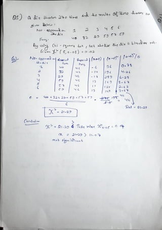 Engineering mathematics with probability and statistics | PDF