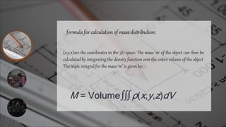 Maths.l,Volume,mass and element (using triple integral)ppt.pptx