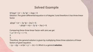 Differential Equation Presentation for Bachelors in IT | PPTX