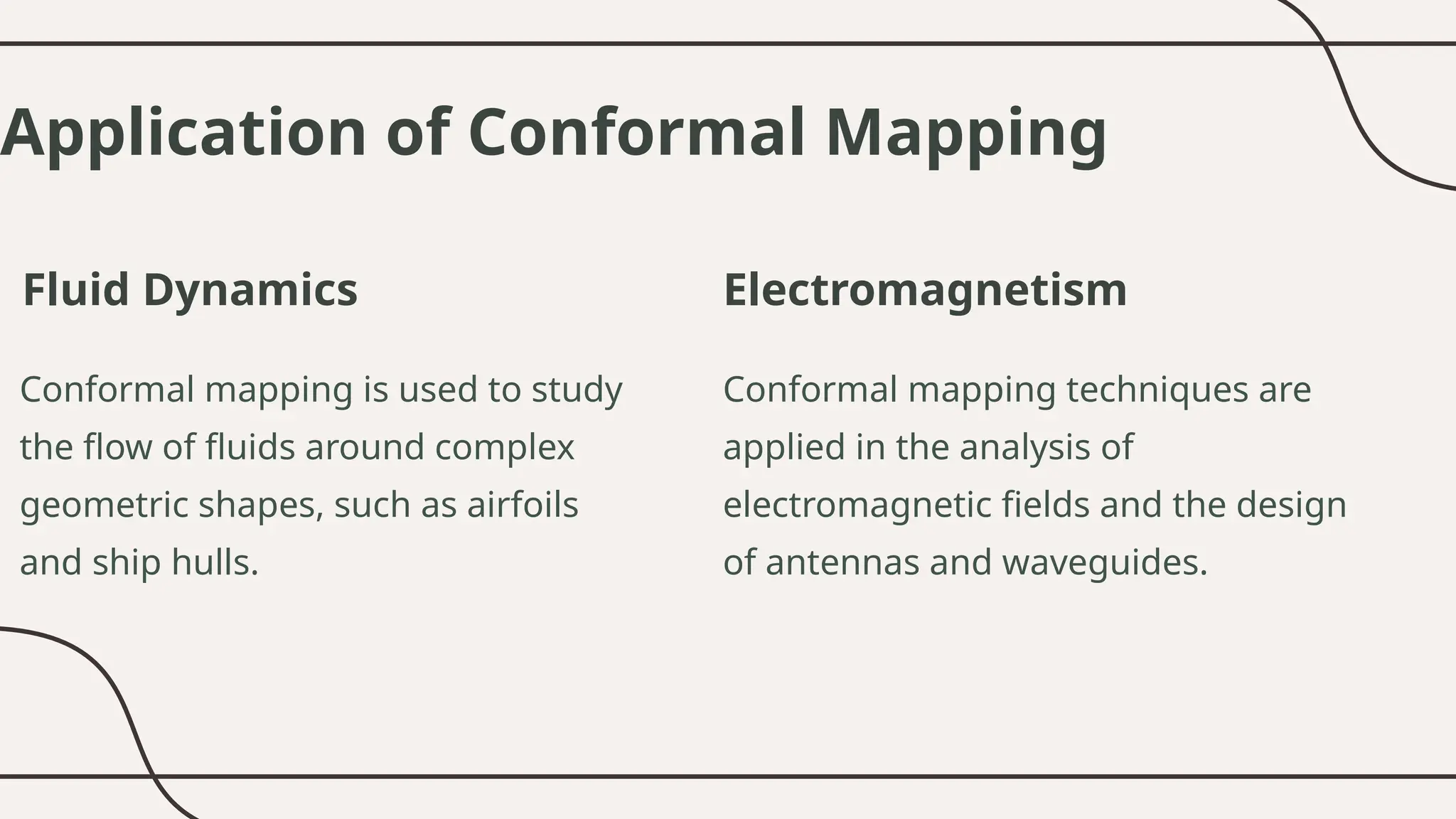 Maths Miniproject on the conformal mapping | PPT