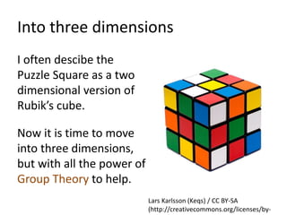 Rubiks Cube - Part 7 of The Mathematics of Professor Alan's Puzzle ...
