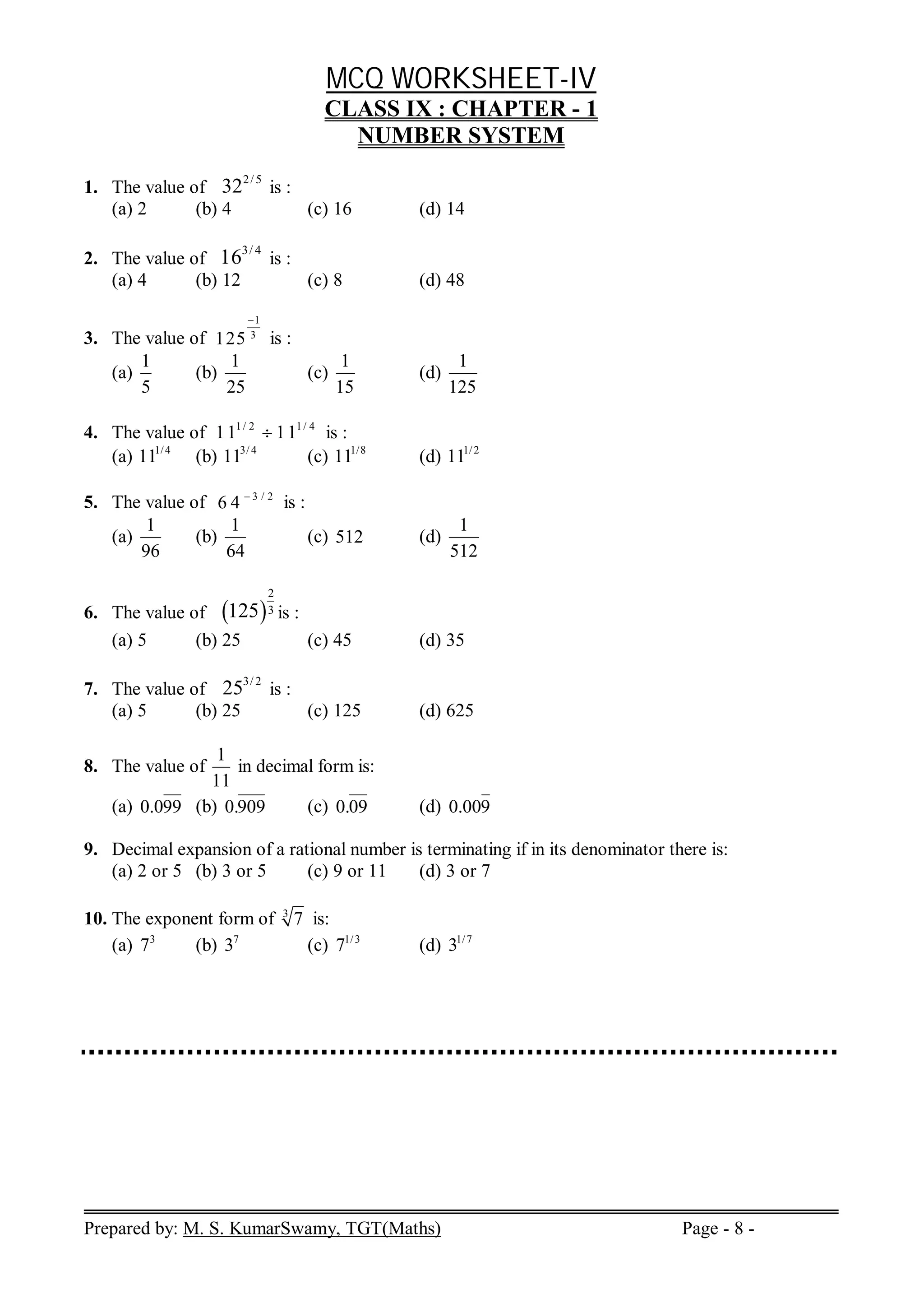 Maths class-ix-question-bank | PDF