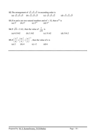 Maths class-ix-question-bank | PDF