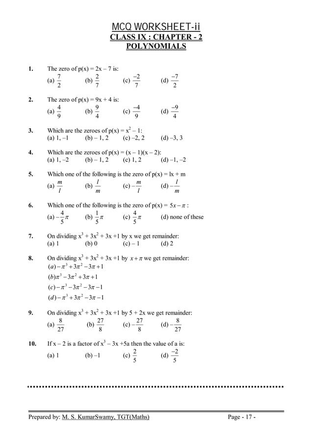 Maths class-ix-question-bank | PDF | Physics | Science