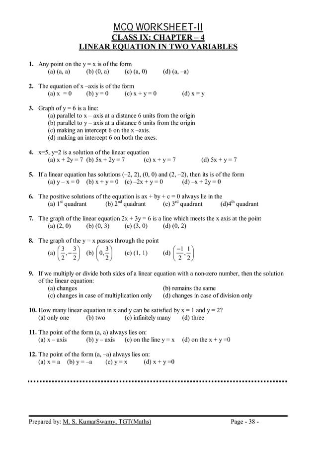 Maths class-ix-question-bank | PDF | Physics | Science