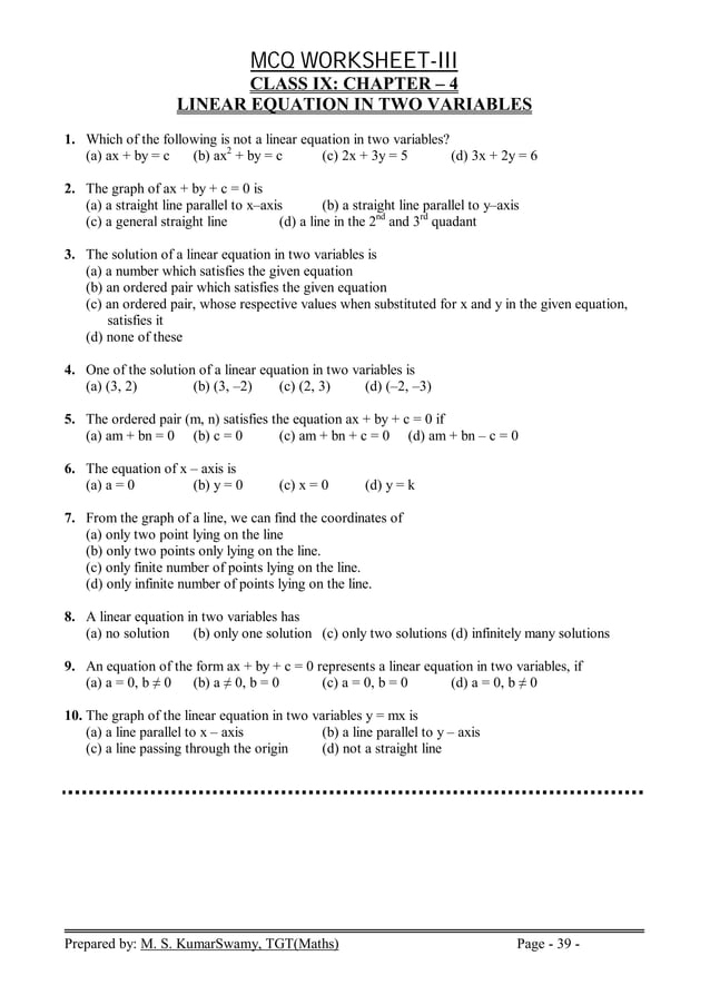 Maths class-ix-question-bank | PDF | Physics | Science