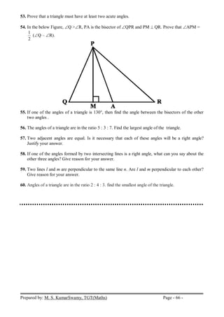 Maths class-ix-question-bank | PDF