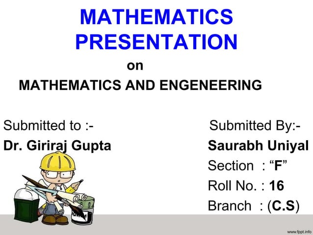 Maths engineeringrelationship-151127074210-lva1-app6891 | PPT