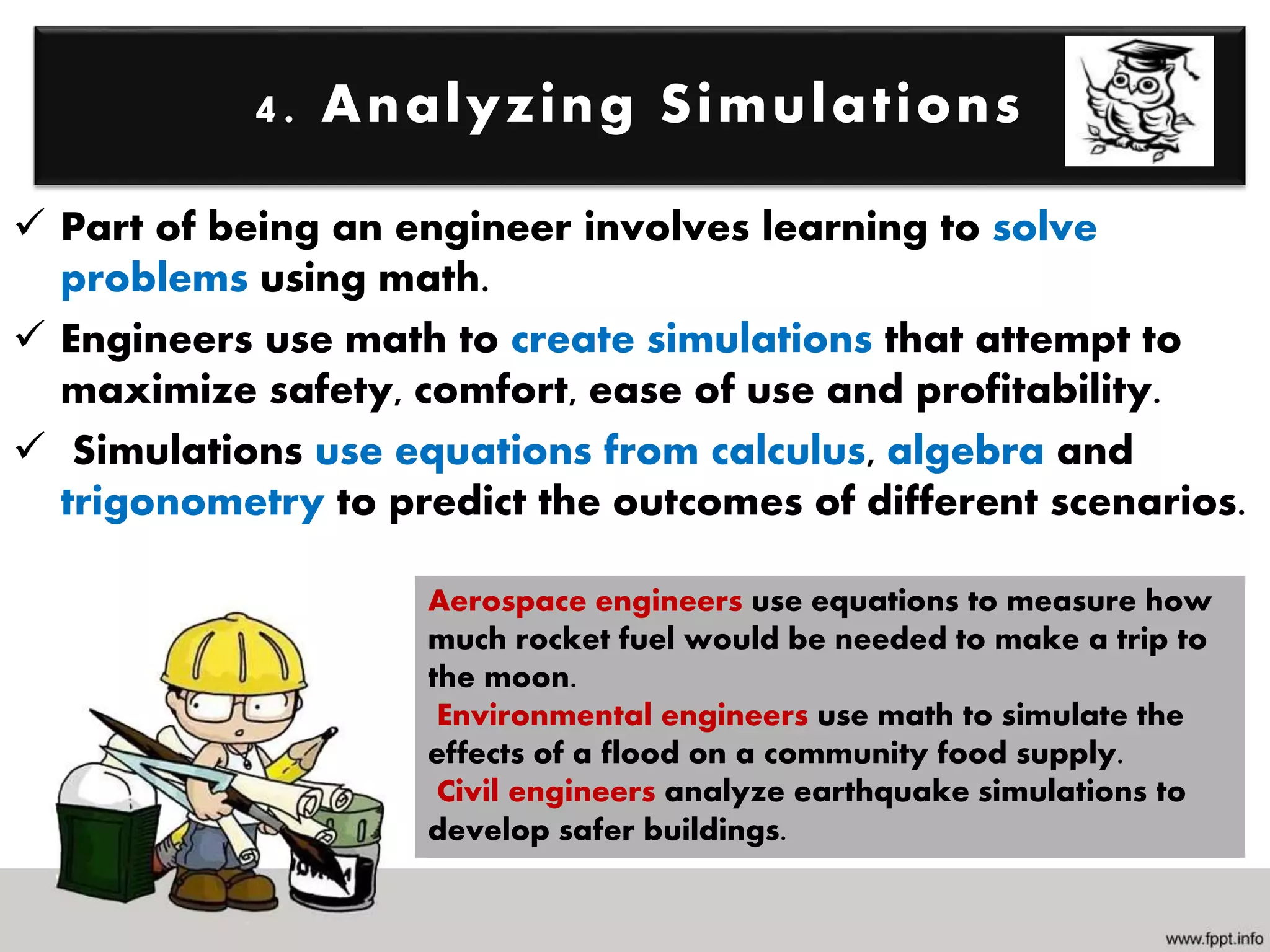 Maths contribution in Engineering | PPTX