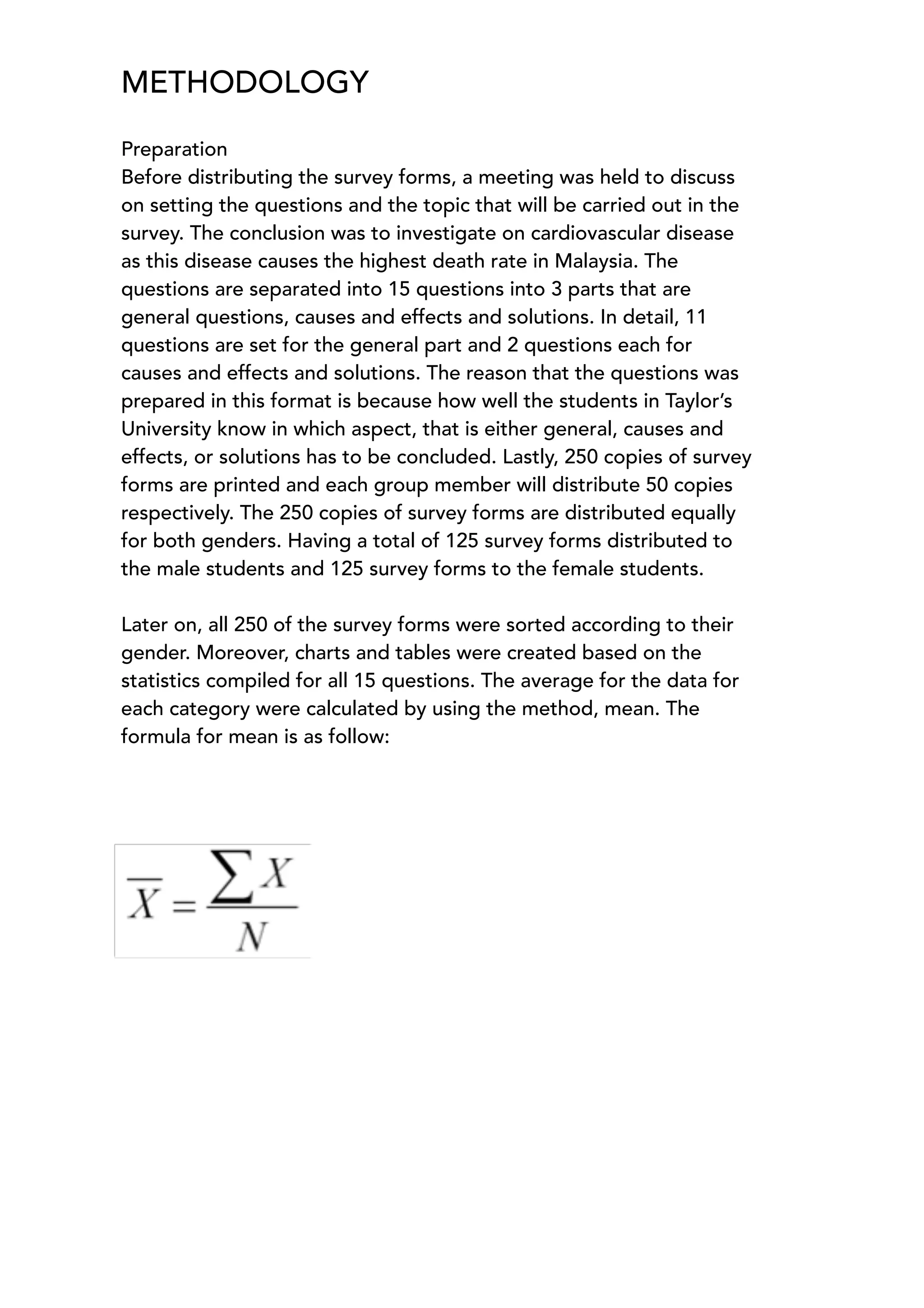 Maths statistics report | PDF