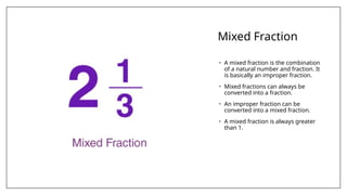 Maths - fractions ppt for understanding fractions | PPT