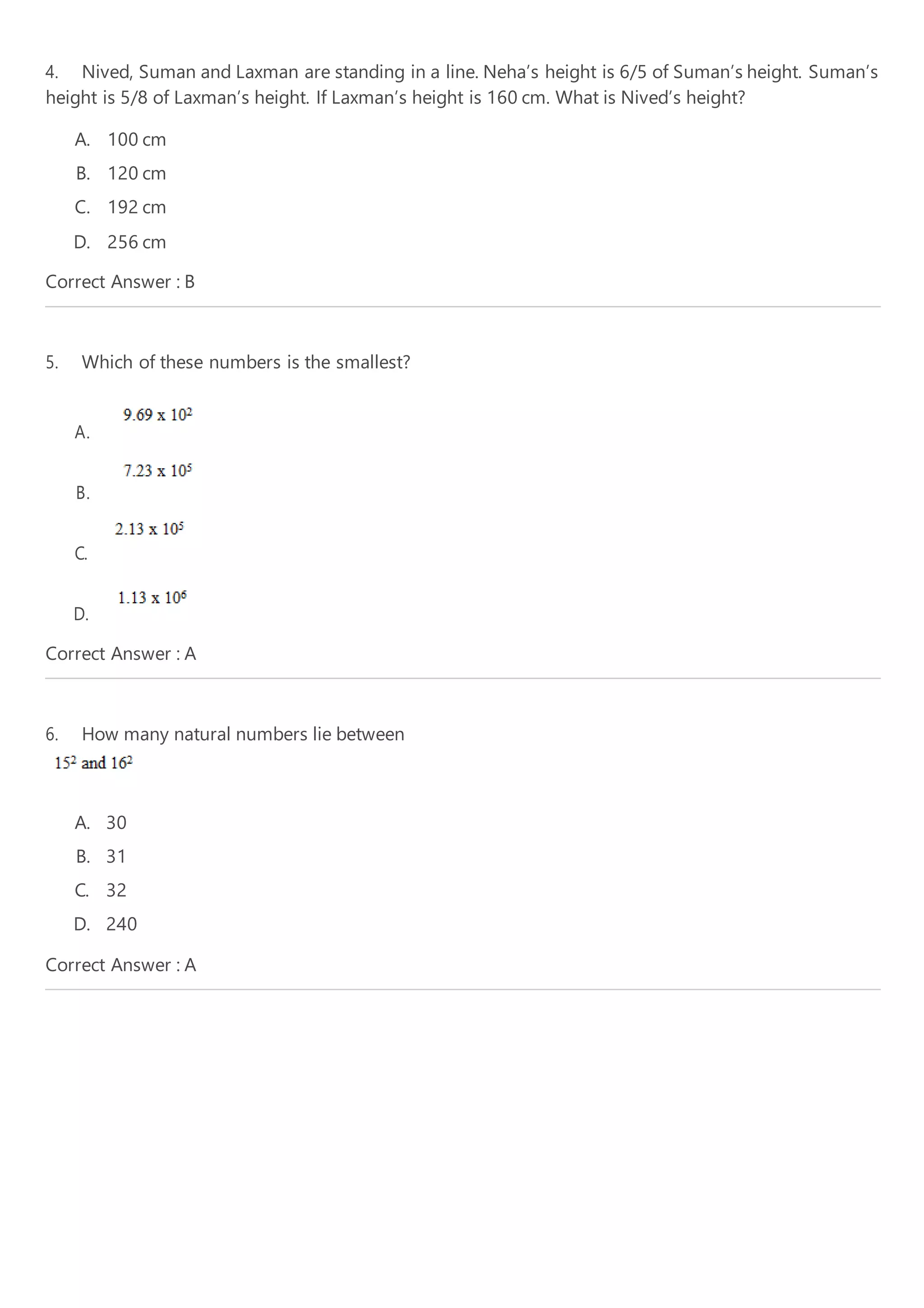 CLASS VIII SLATE MATHS WITH KEY | DOCX | Chemistry | Science