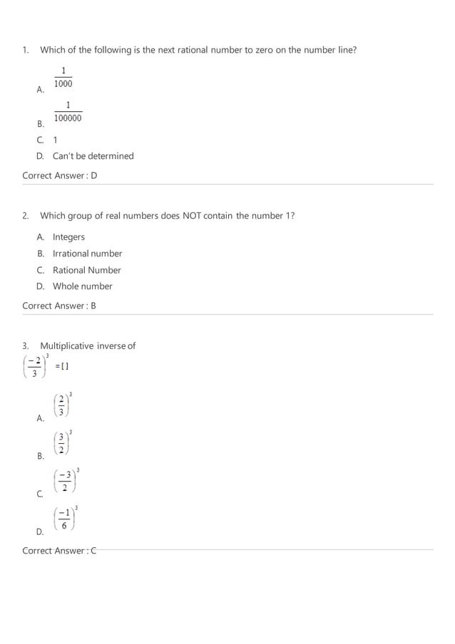 CLASS VIII SLATE MATHS WITH KEY | DOCX | Chemistry | Science