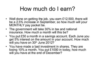 Maths In The Real World | PPT